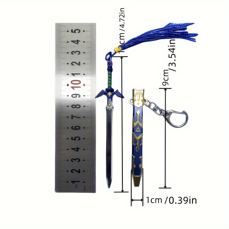 Legend Of Kingdom Of Tears Mini Master Link Sword With Sheath Metal ...