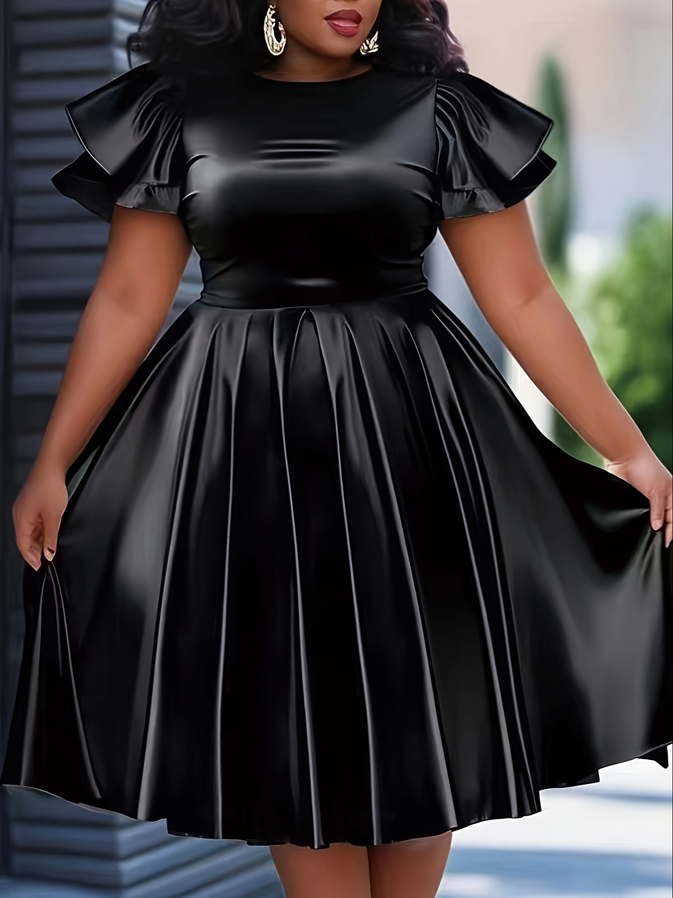 women plus size dresses sold on Temu United States