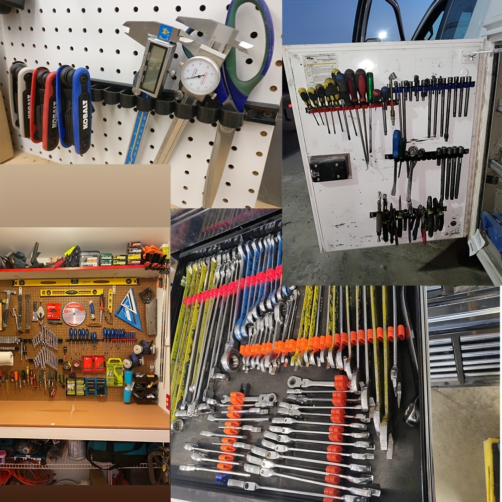 heavy duty plastic screwdriver holder wall mounted workshop Temu Australia