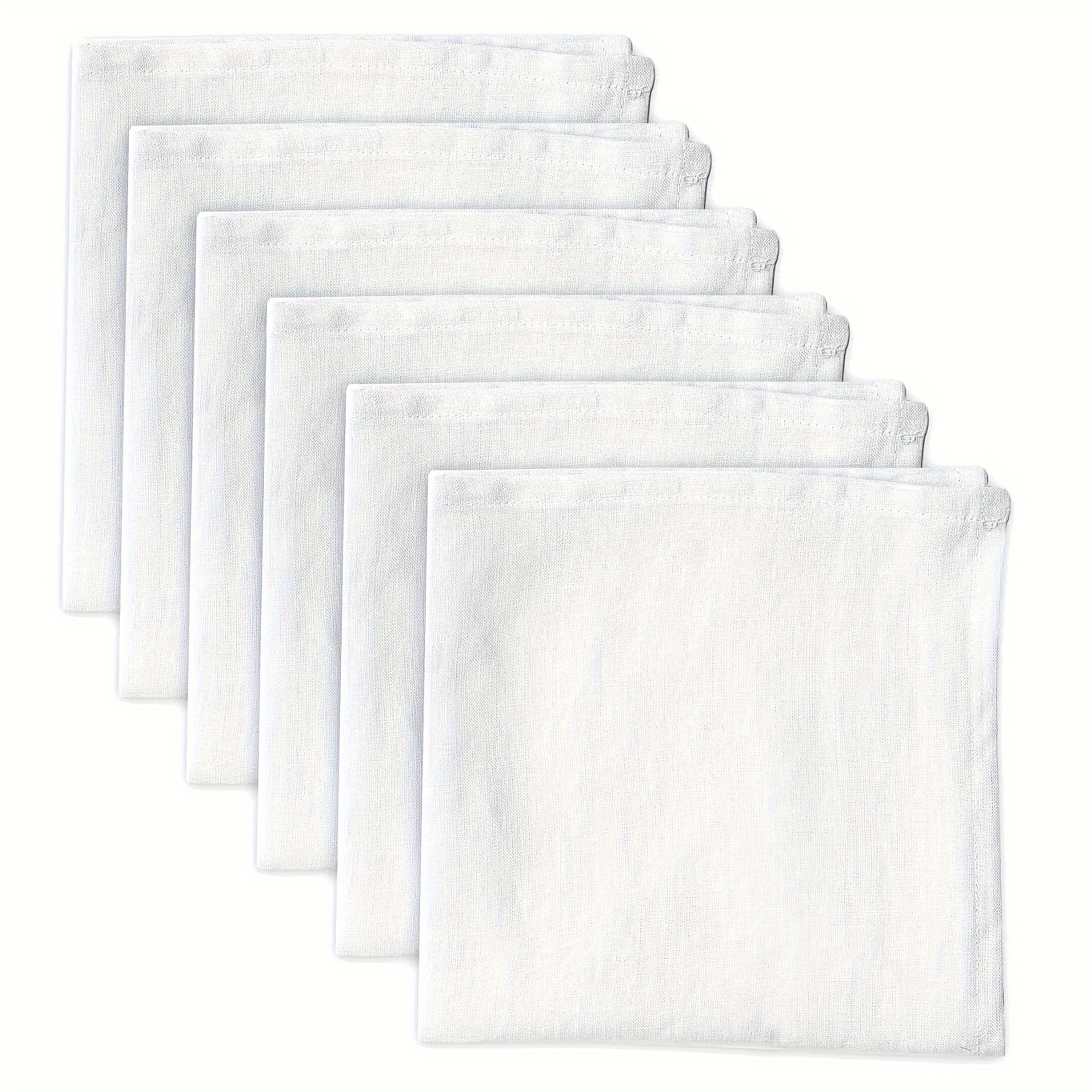 Square Napkin Solid Color Napkin Cloth Soft Decorative - Temu Ireland