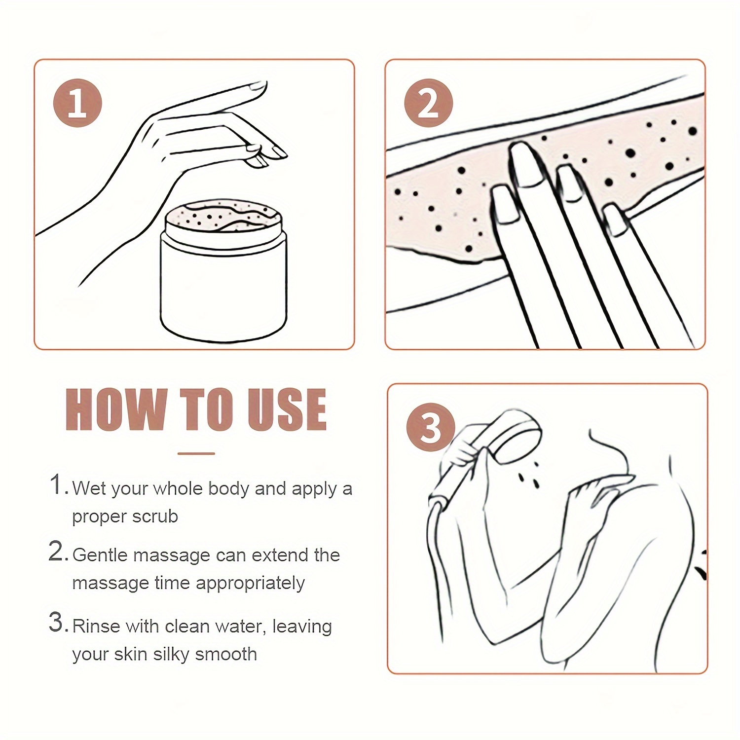 Unisex Snail Walnut Body Scrub Exfoliating Paste Skin Types - Temu