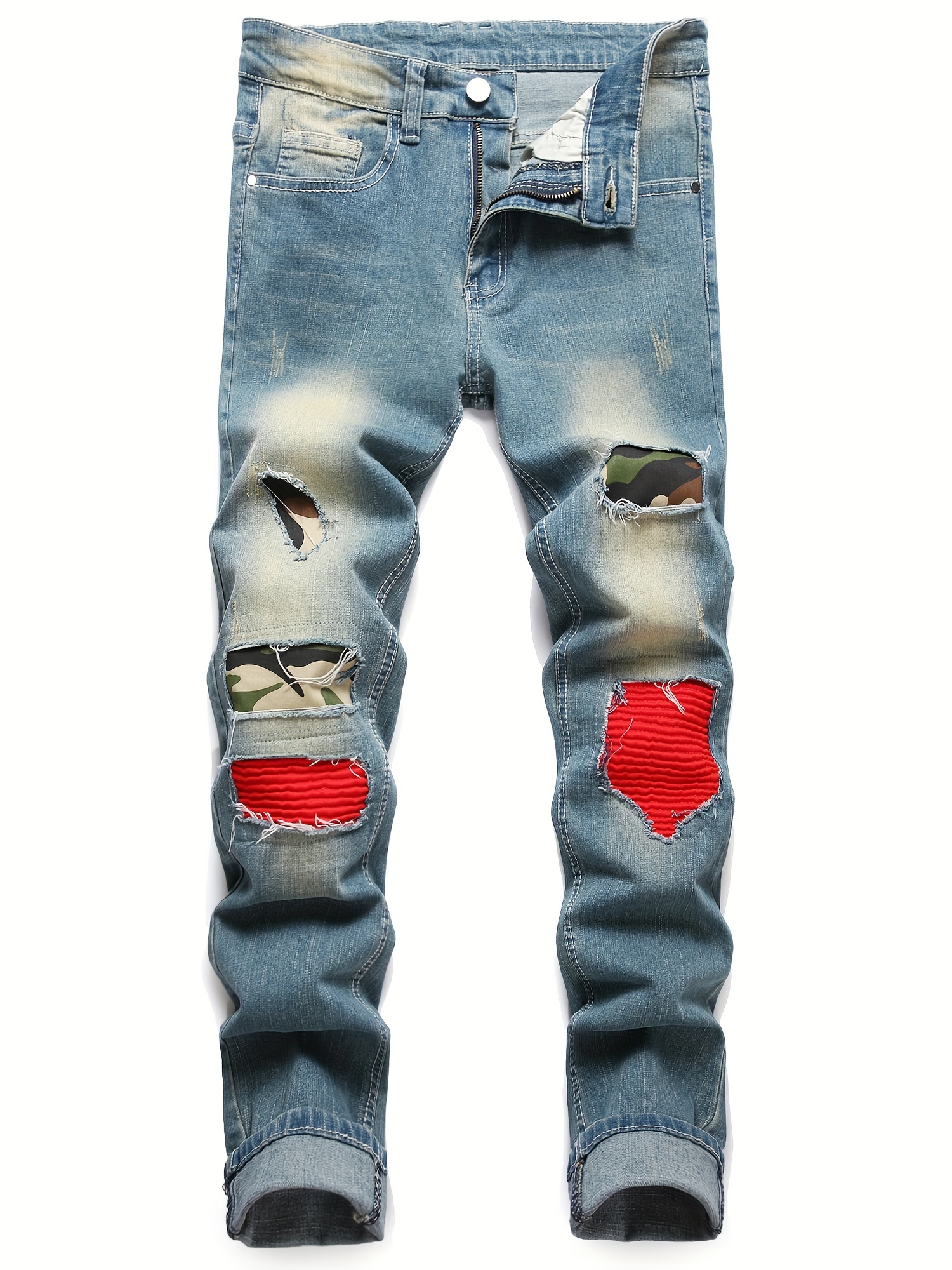Men's Jeans - Temu
