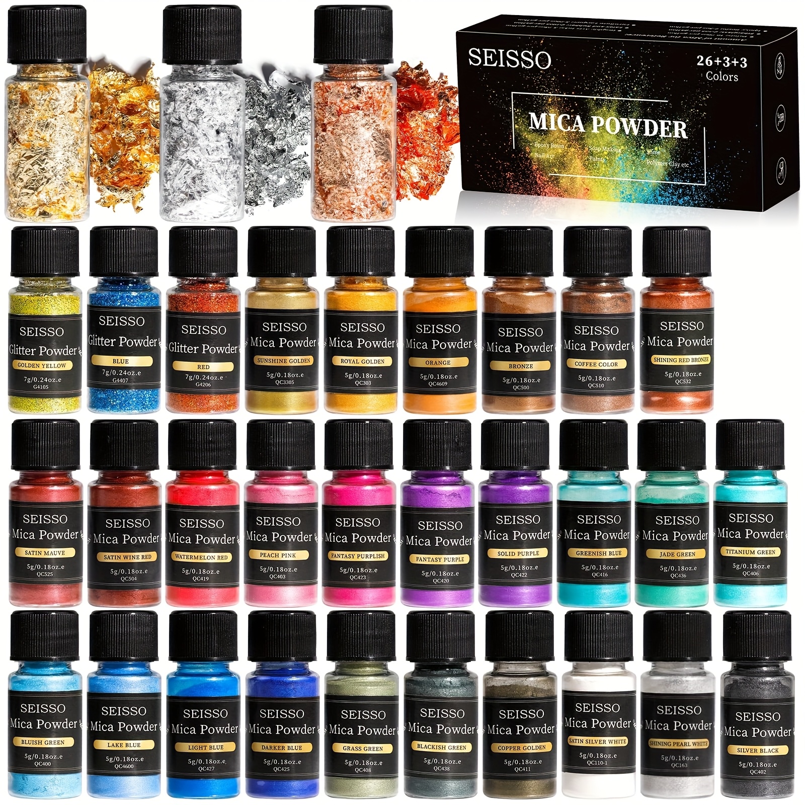 metallic paint sold on Temu United States