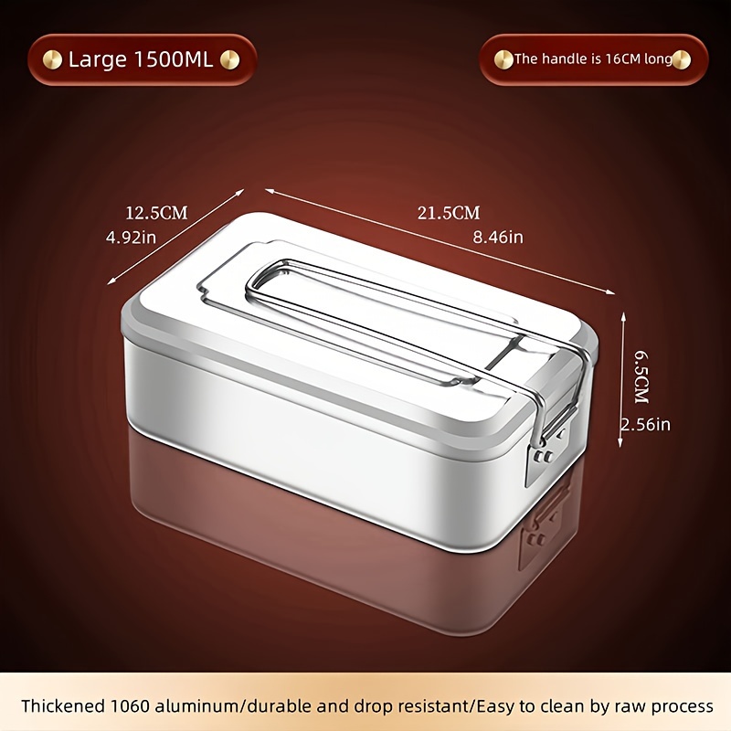 lunch box leak proof food containers lid portable - Temu Philippines