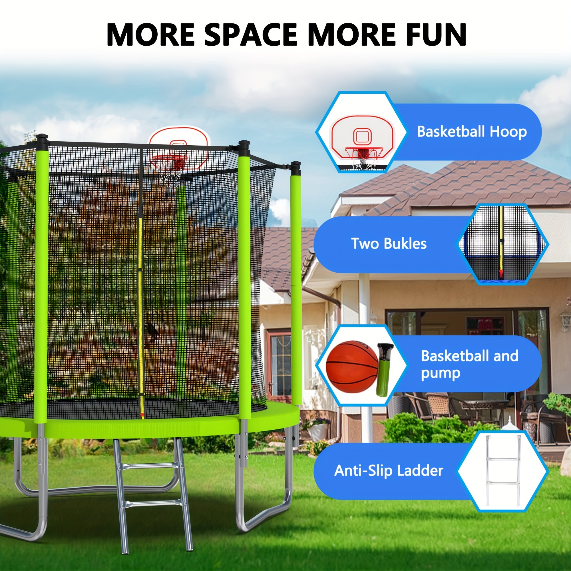 with Our High-Energy Trampolines - Shop Now - Temu