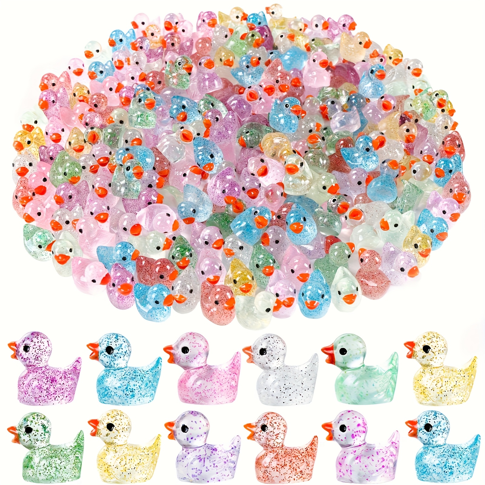 tiny resin ducks sold on Temu Australia