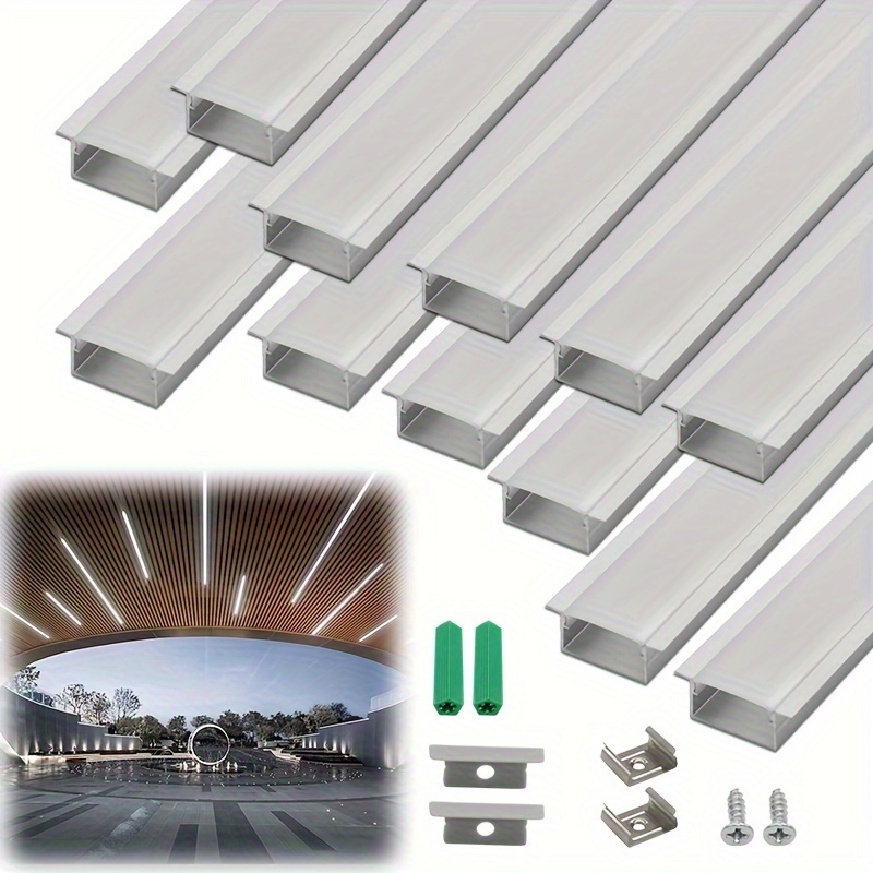 Linear Led Recessed Lighting Channel Aluminum Light - Temu Australia