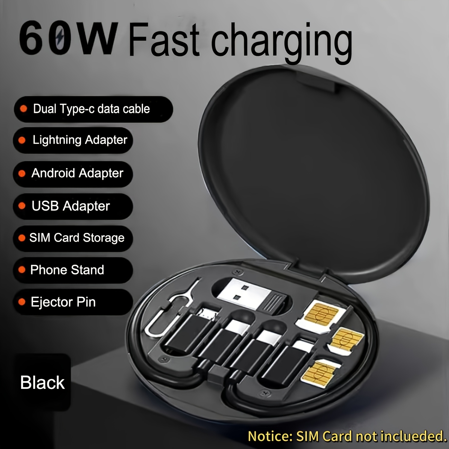 travel adapters sold on Temu United States