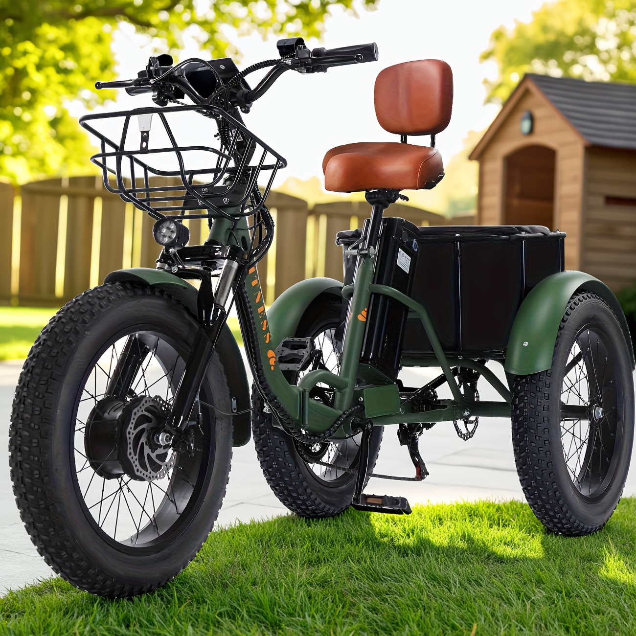 electric adult tricycle sold on Temu United States