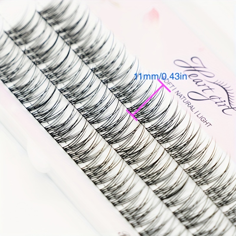 Lash Clusters Individual Wispy Lashes C Eyelashes Soft - Temu United ...