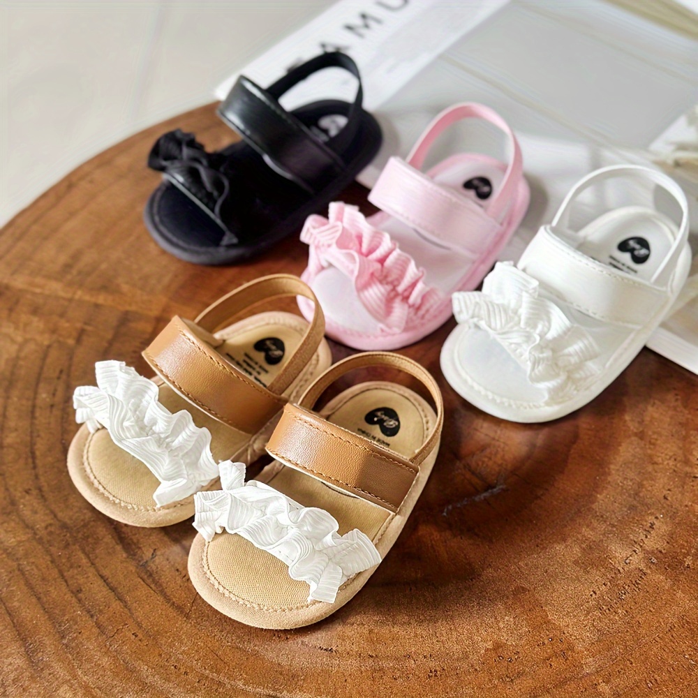 Trendy Cute Open Toe Sandals Baby Girls Lightweight - Temu Portugal