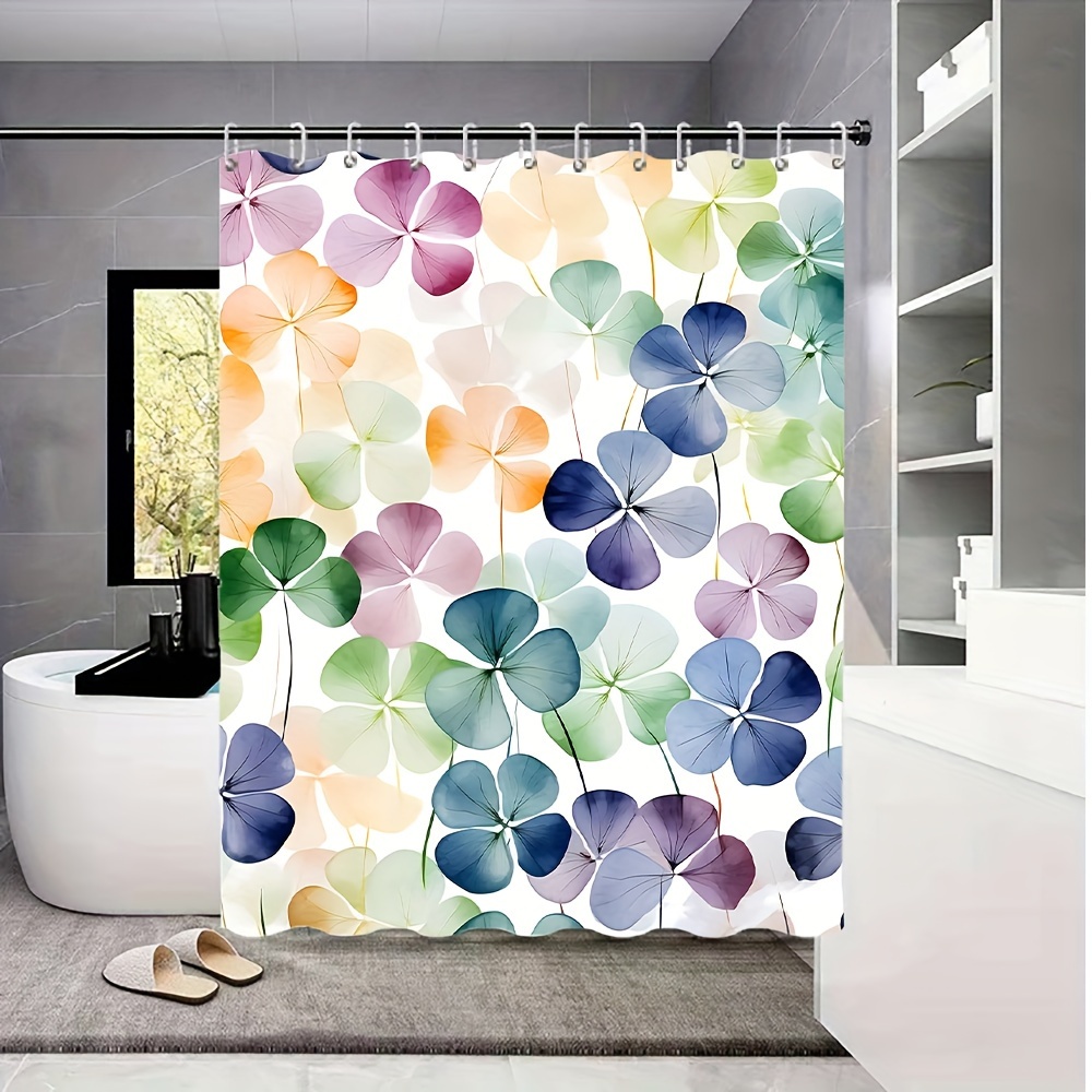 bathroom shower curtains sold on Temu United States