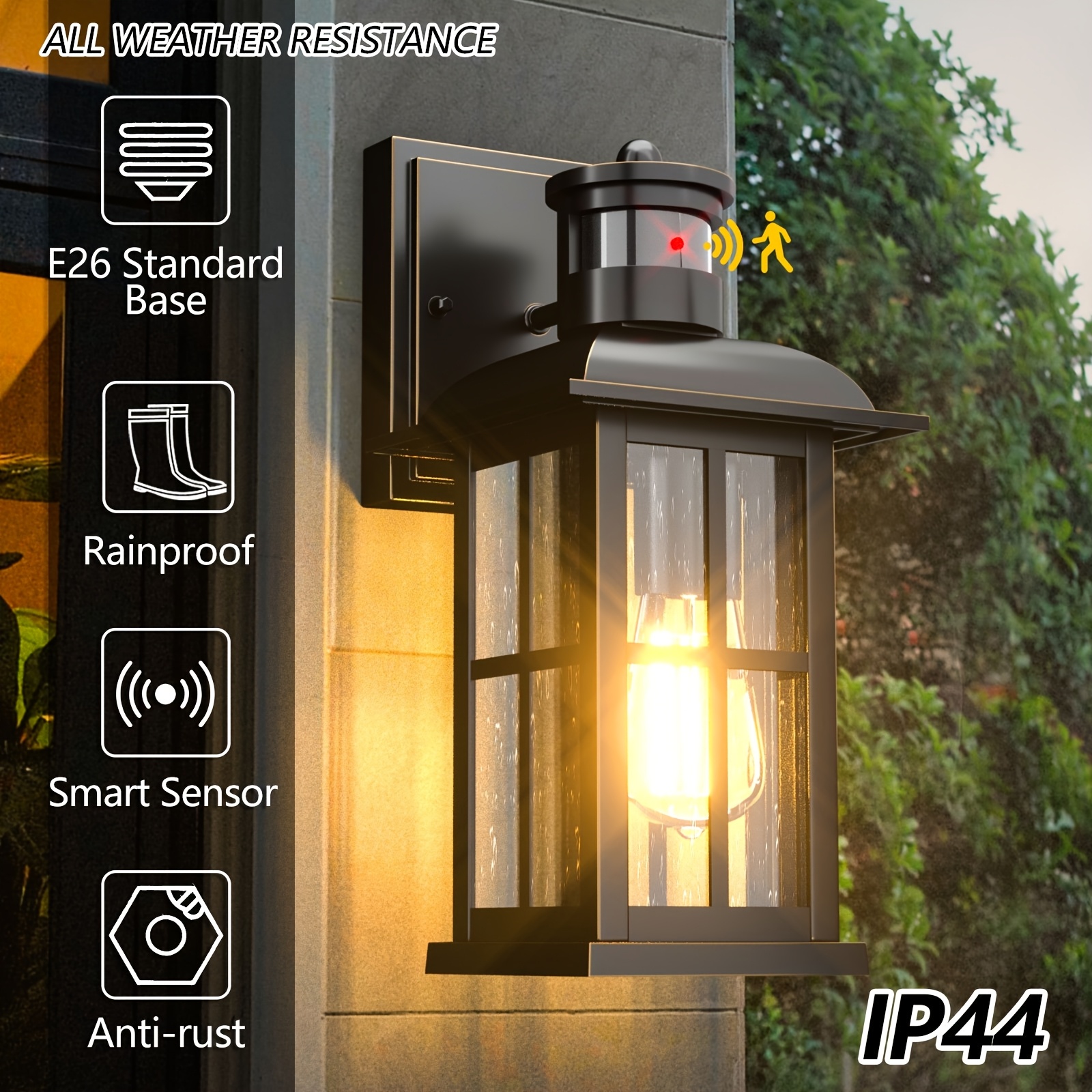 outdoor wall light sold on Temu United States