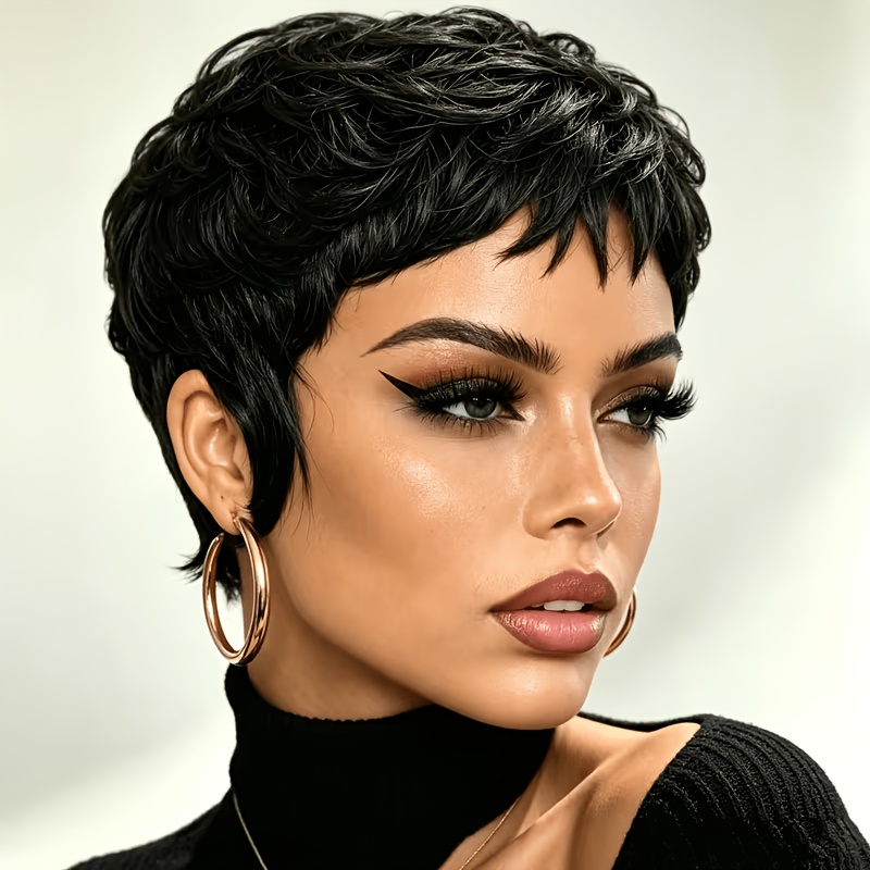 curly wig human hair sold on Temu United States