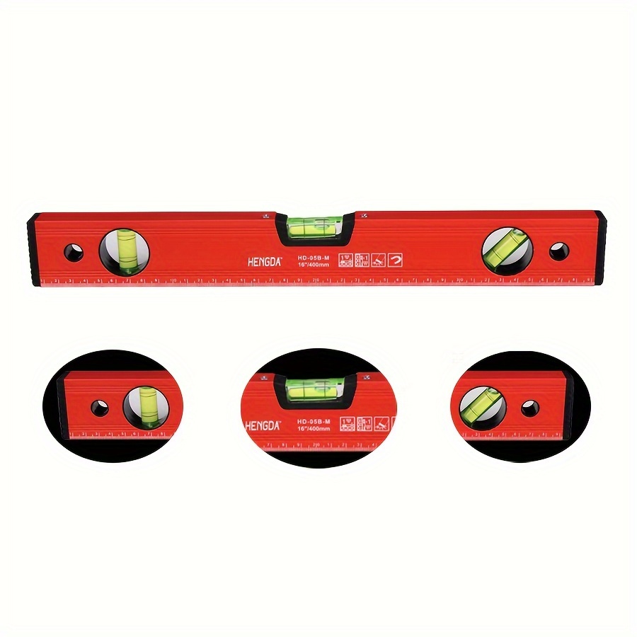 Aluminum Alloy Spirit Level Magnetic Strip 3 Bubble - Temu South Africa