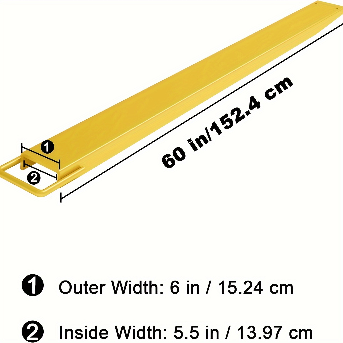 Pallet Fork Extension Length Width Heavy Duty Steel Pallet - Temu