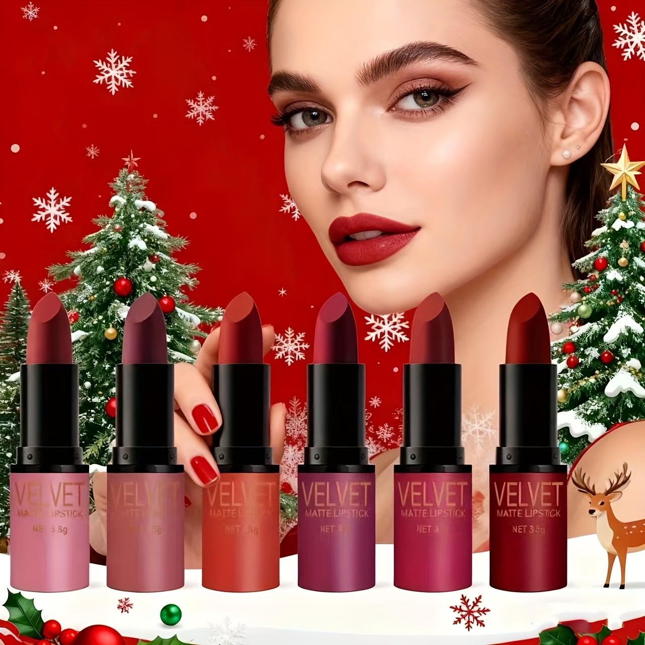 rainbow lipstick set - Pakistan