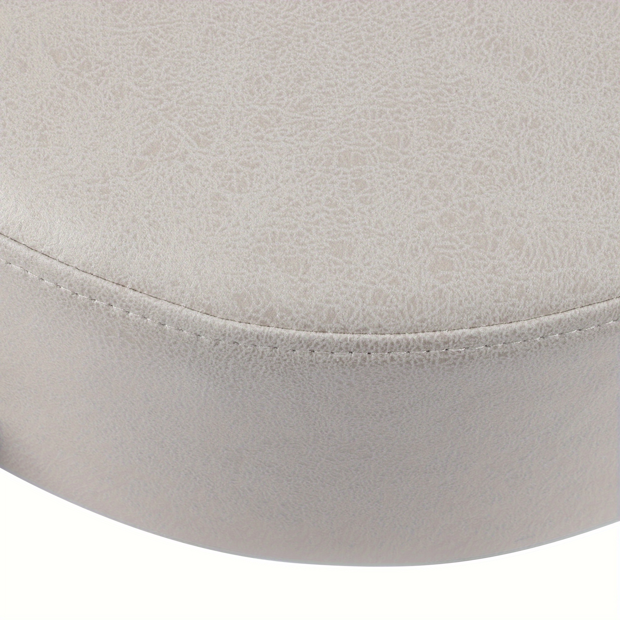 Modern 24 Inches Bar Stools Set Of 2, Round Upholstered Counter Bar ...