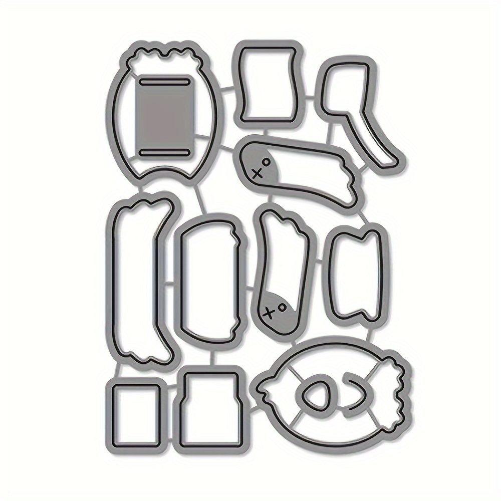 Animal themed Stamp Die cut Set Scrapbooking Card Making - Temu