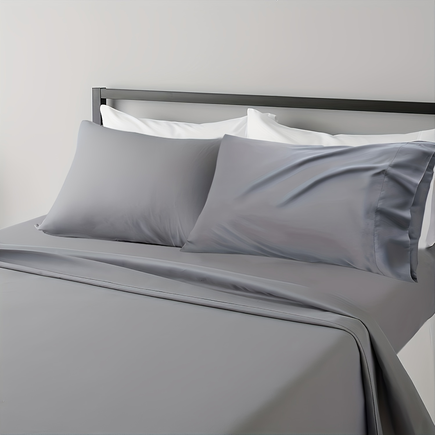 queen size sheet set breathable cooling sheets hotel luxury Temu United Kingdom