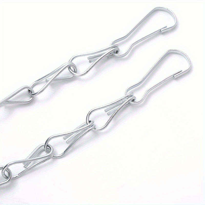 2 Sets 16inch Hanging Chain With Eye Bolts 2 Bracket Chains Piece ...