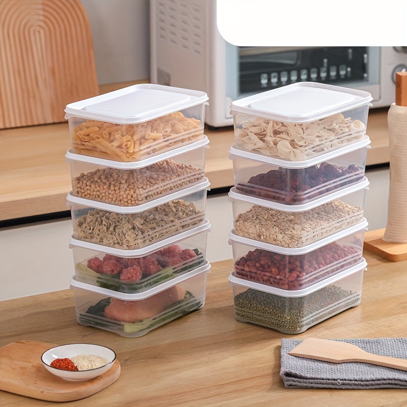 5pcs Storage Containers, Multifunctional Food Grade Preservation ...