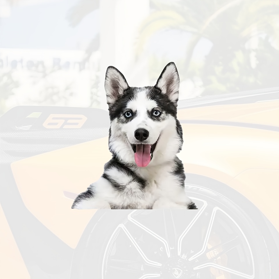 Lovely Pet Dog Vinyl Decal Sticker Car Truck Motorcycle - Temu Canada