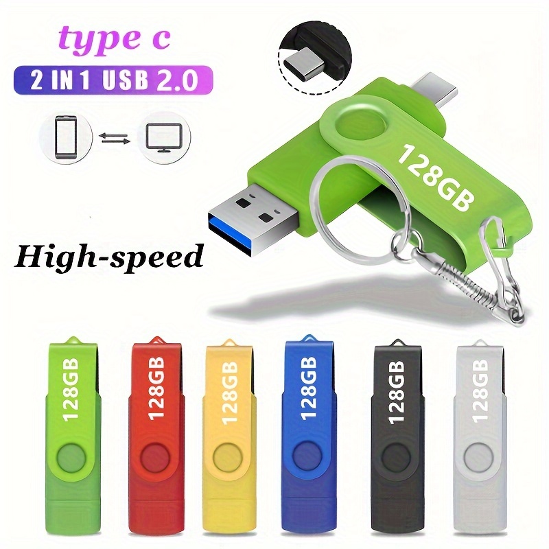 New Hi-speed Usb 2.0 Type-c Usb Flash Drive Otg Pen Drive 4gb-128gb Usb ...