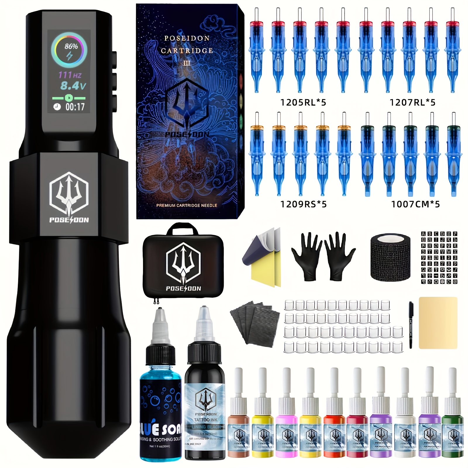 tattoo machines and kits sold on Temu Australia