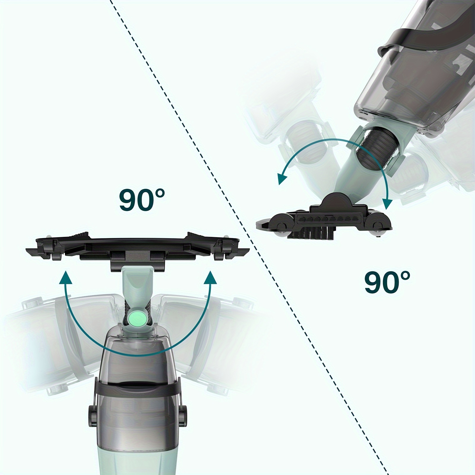 Green Handheld Pool Vacuum Powerful Suction - Temu Canada