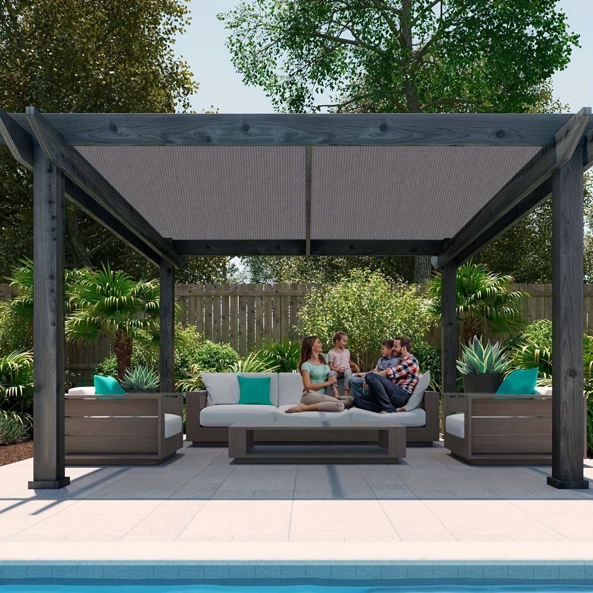 Pergola shade cloth store