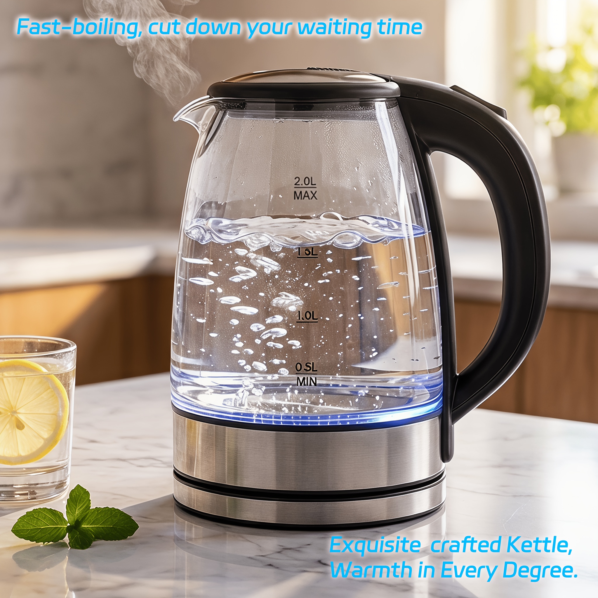 shop electric kettles sold on Temu United States