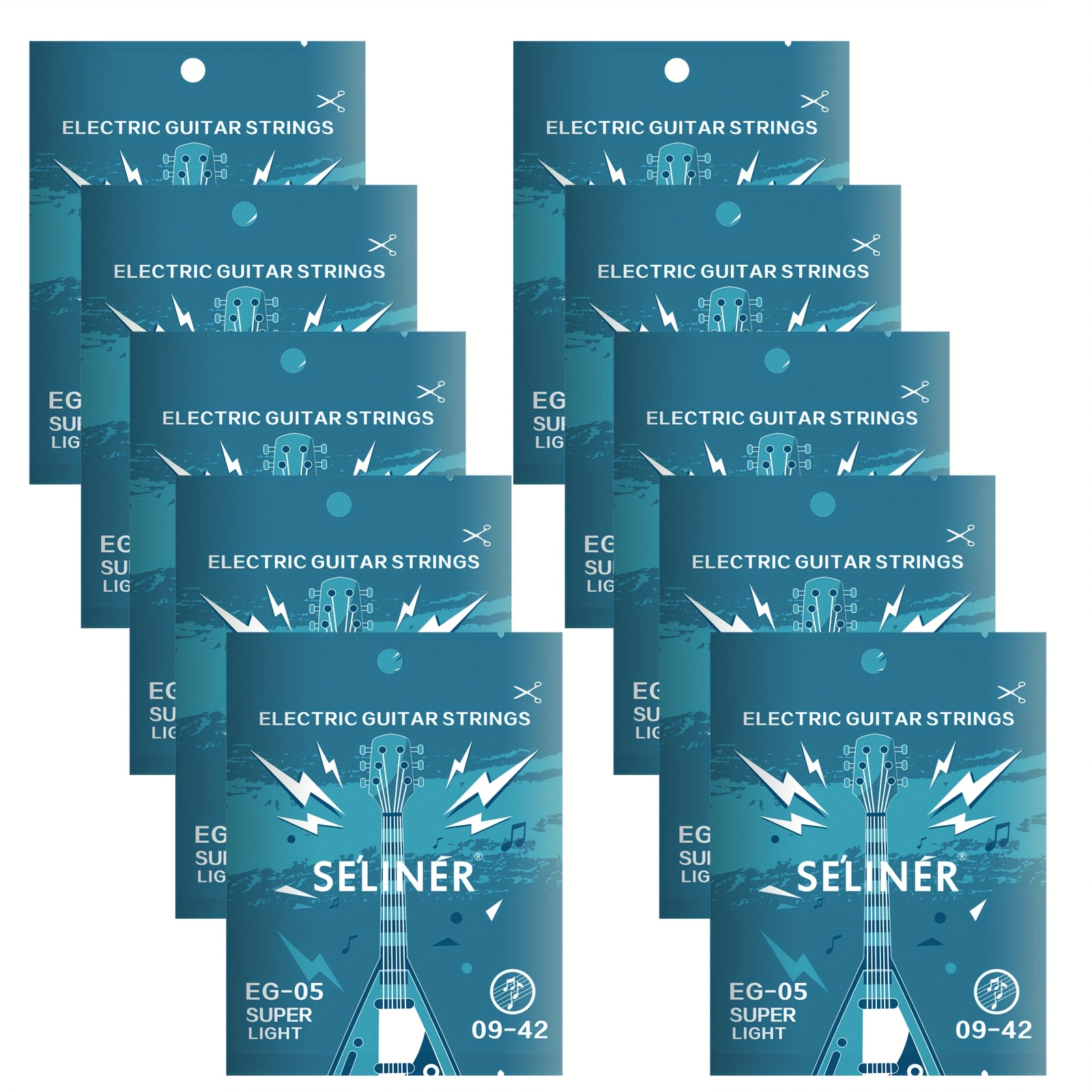 electric guitar string sold on Temu United States