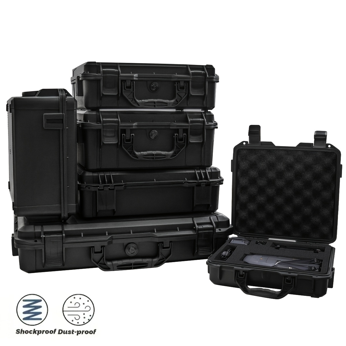 plastic waterproof box sold on Temu United States