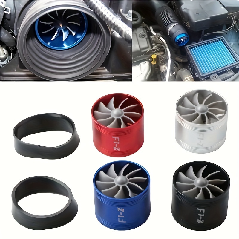 Auto Car Air Intake Turbine Refit Turbo Gas Fuel Oil Saver - Temu New ...