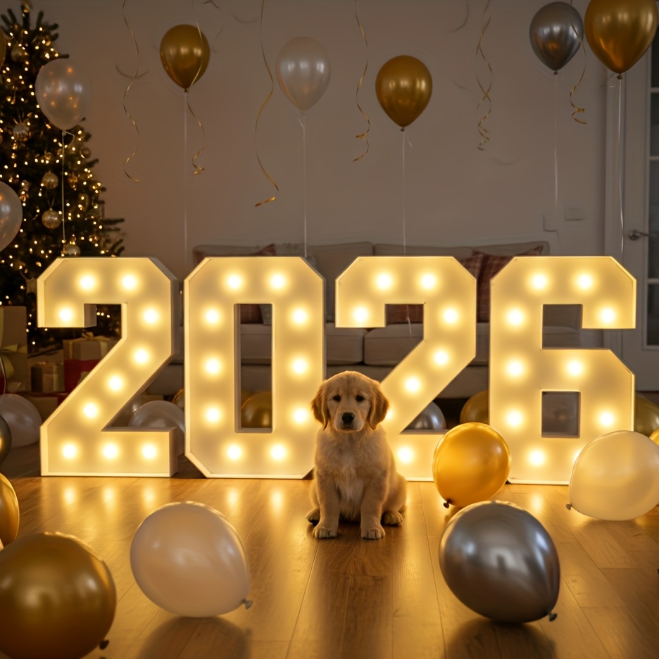 marquee light up numbers - United Kingdom