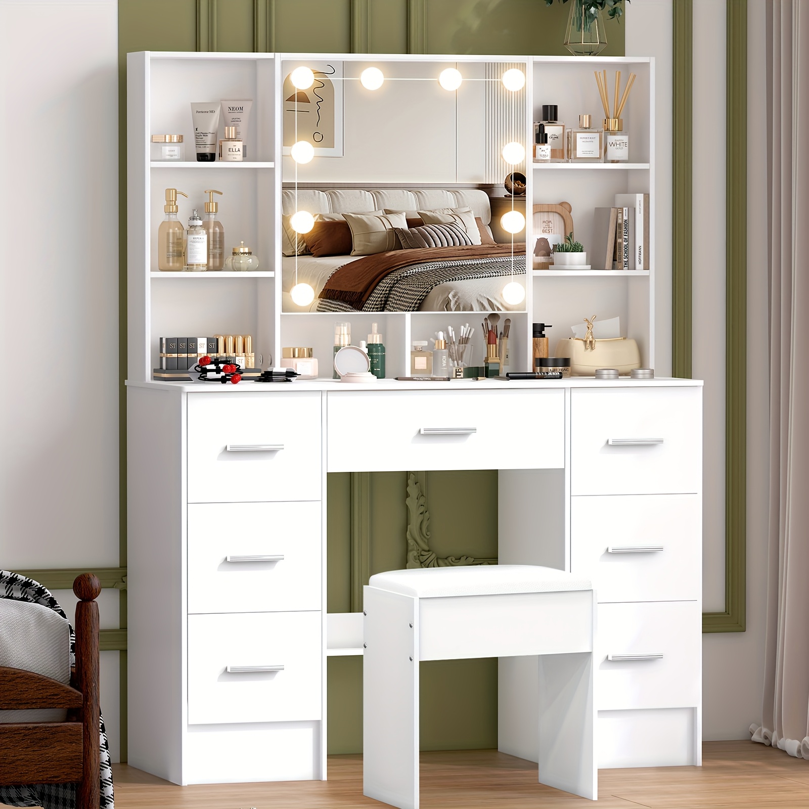 vanities sold on Temu United States