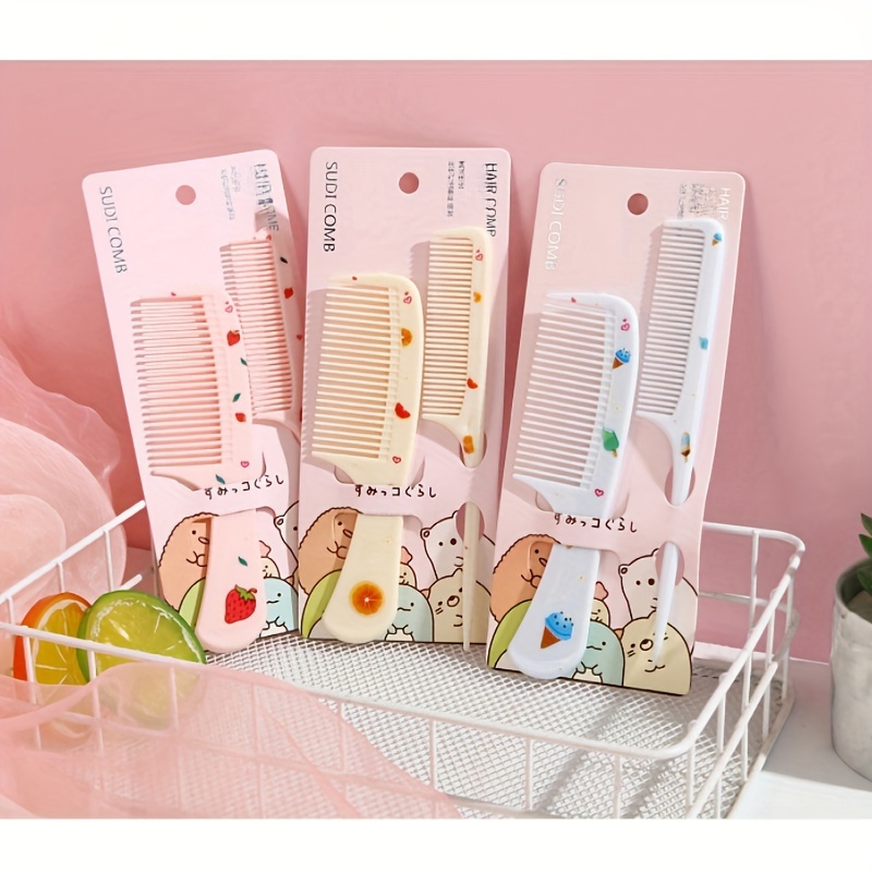 Cute Cartoon Pattern Hairdressing Comb Anti Static - Temu Australia