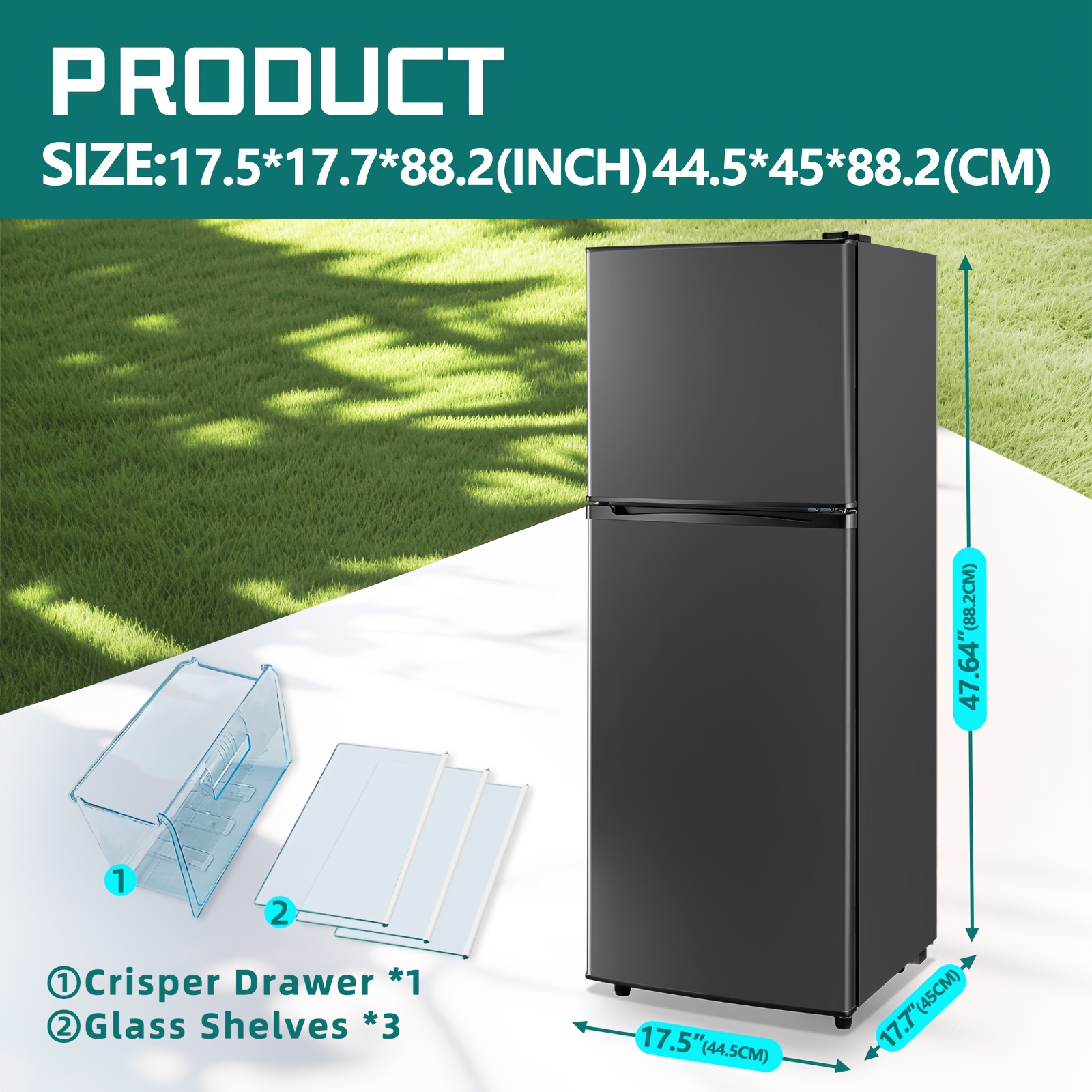 all refrigerators sold on Temu United States