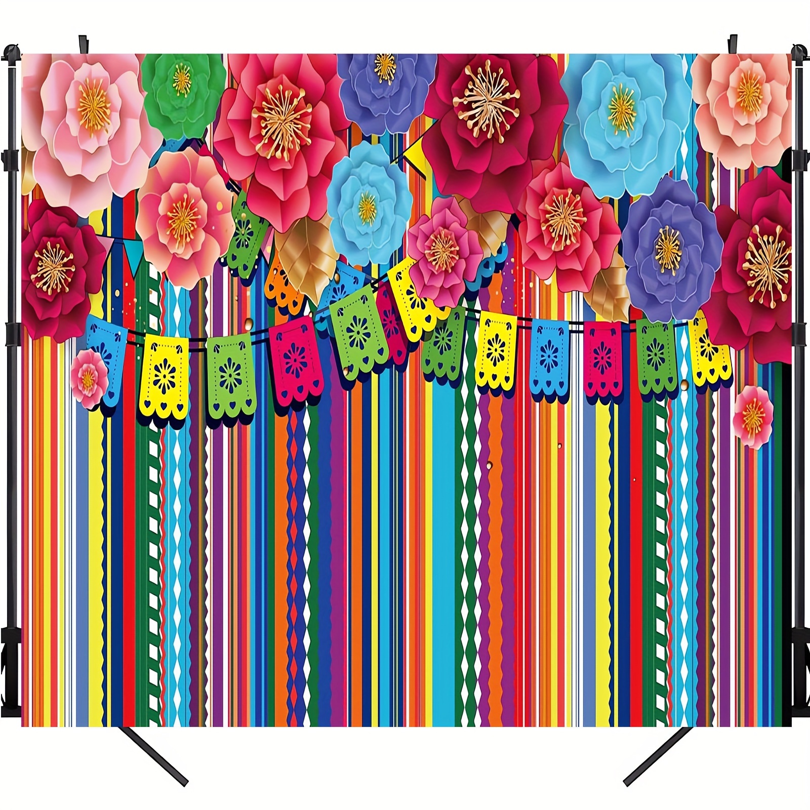 Mexican Party Decorations Mexican Theme Backdrop Fiesta - Temu