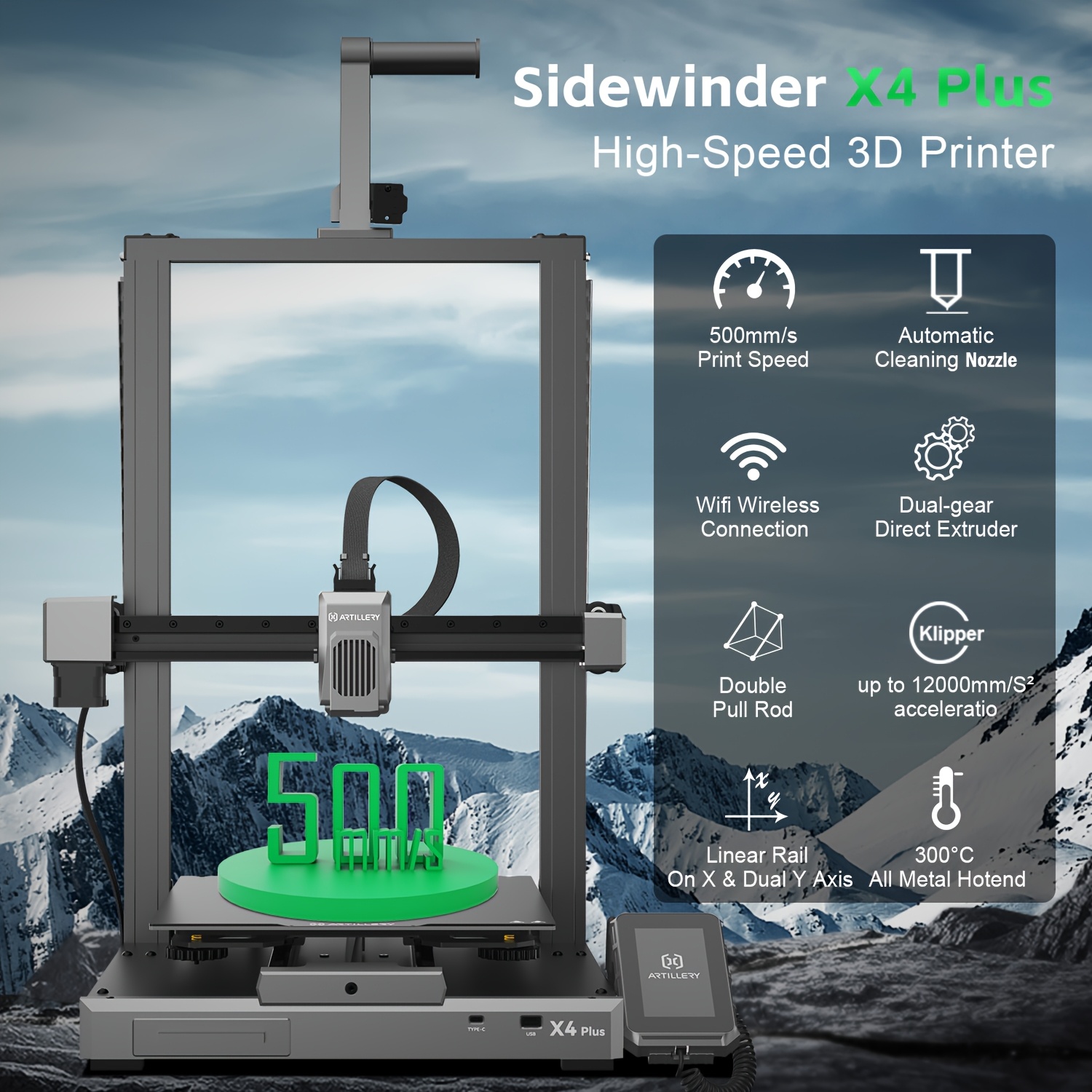 3d printers sold on Temu United States