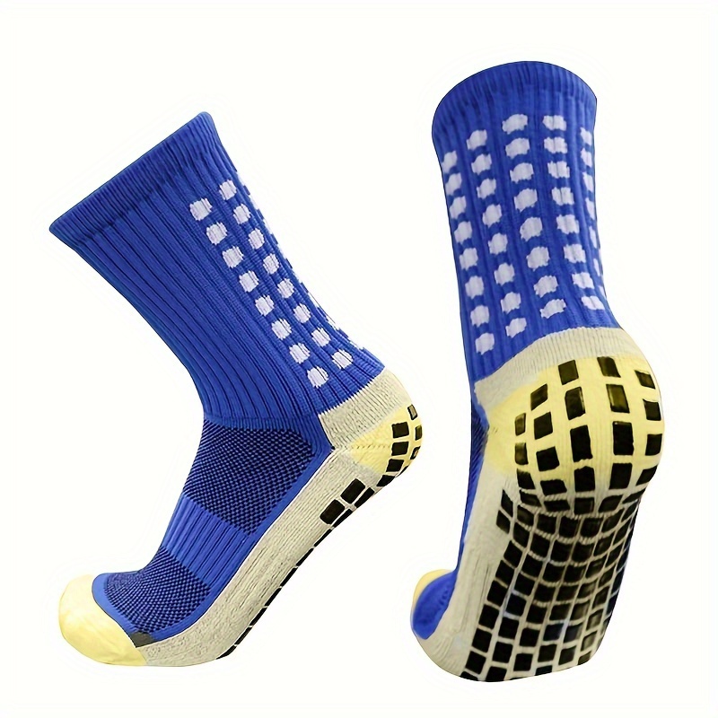 Football Socks Sports Crew Socks Non slip Grip Socks Soccer - Temu ...
