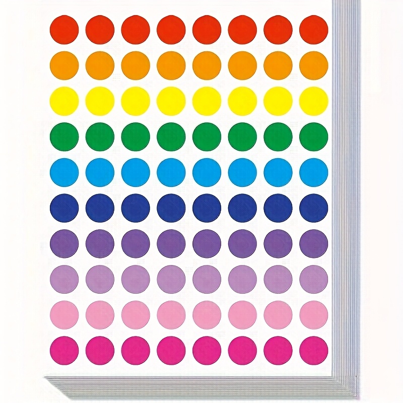 circle stickers sold on Temu Australia