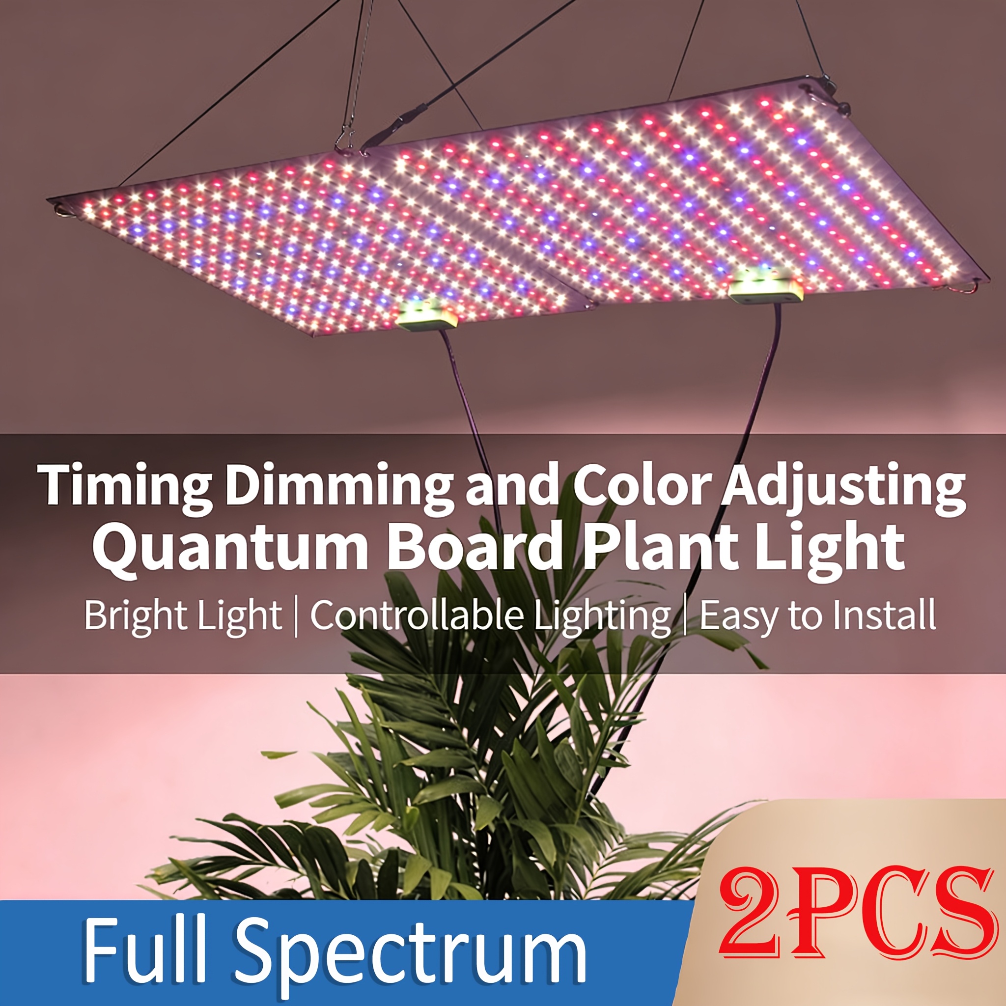 led grow lights sold on Temu United States
