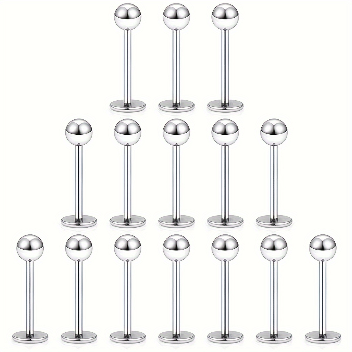 Stainless Steel Lip Studs Labret Piercing Tragus Helix - Temu United ...