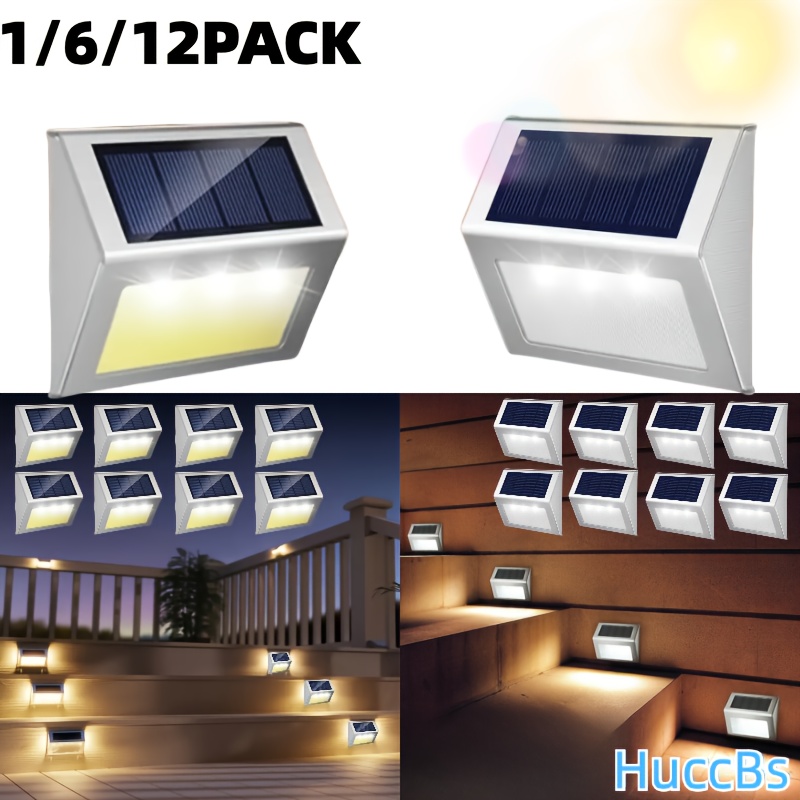 Solar Powered Rail Lights PERKUNAS LED Solar Street Lantern