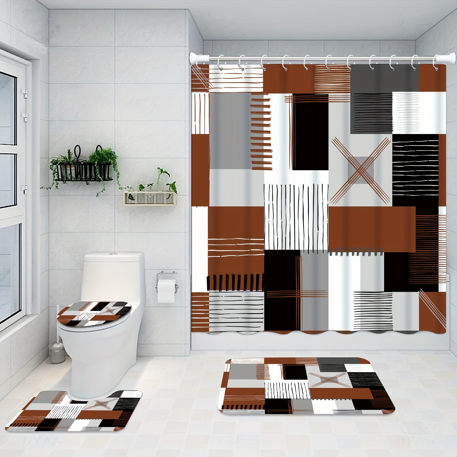 Bath shower curtain sets store