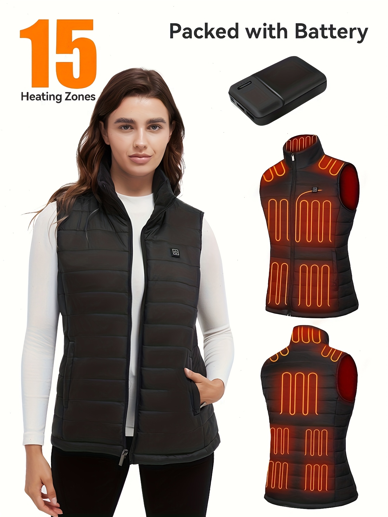 heated vest sold on Temu United States