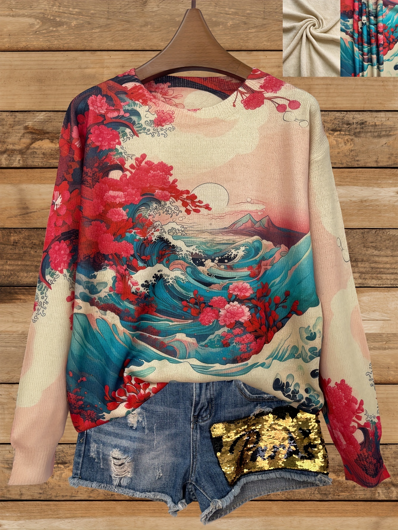 women clothing sweaters sold on Temu United States