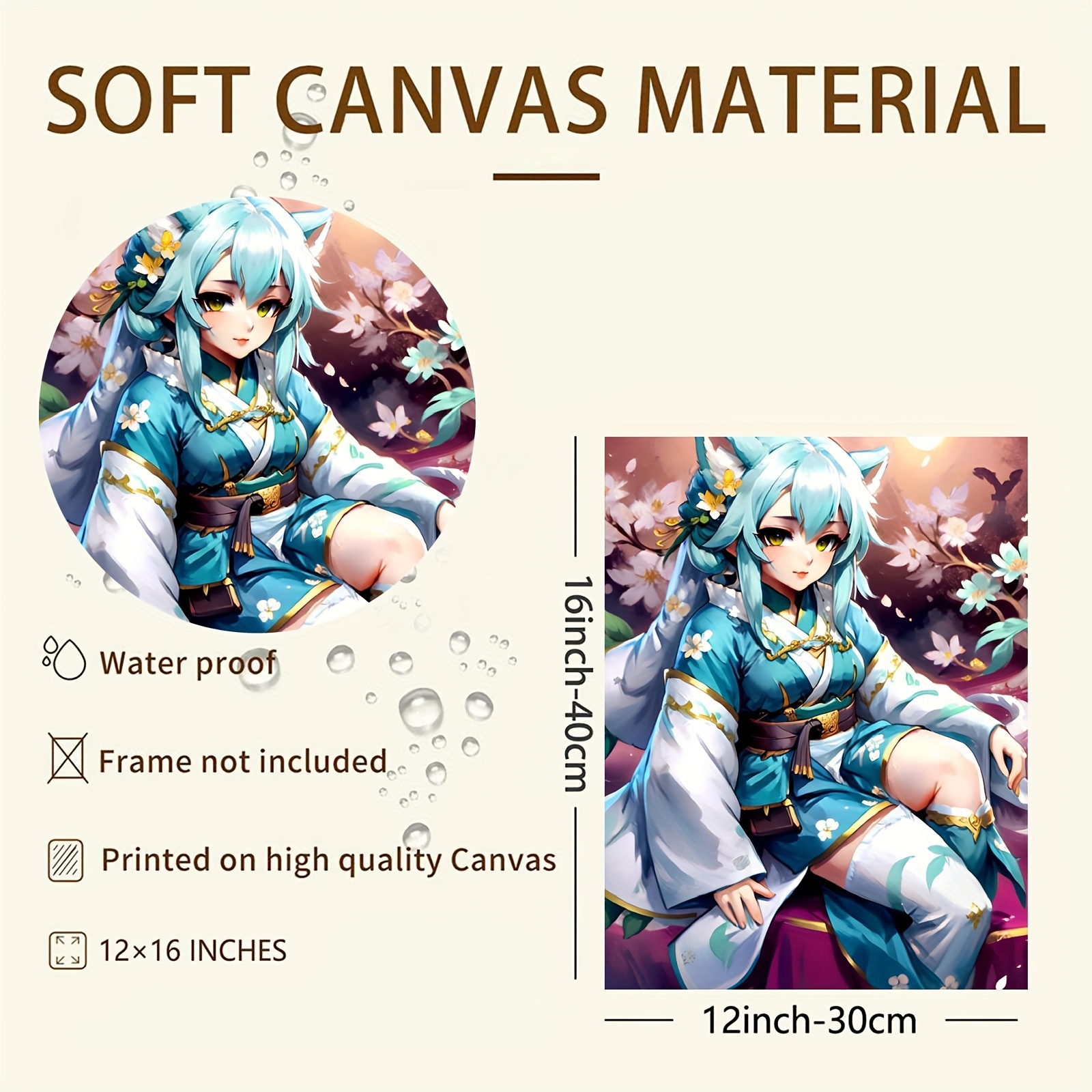 Fgo Anime Canvas Wall Scroll Poster - Temu